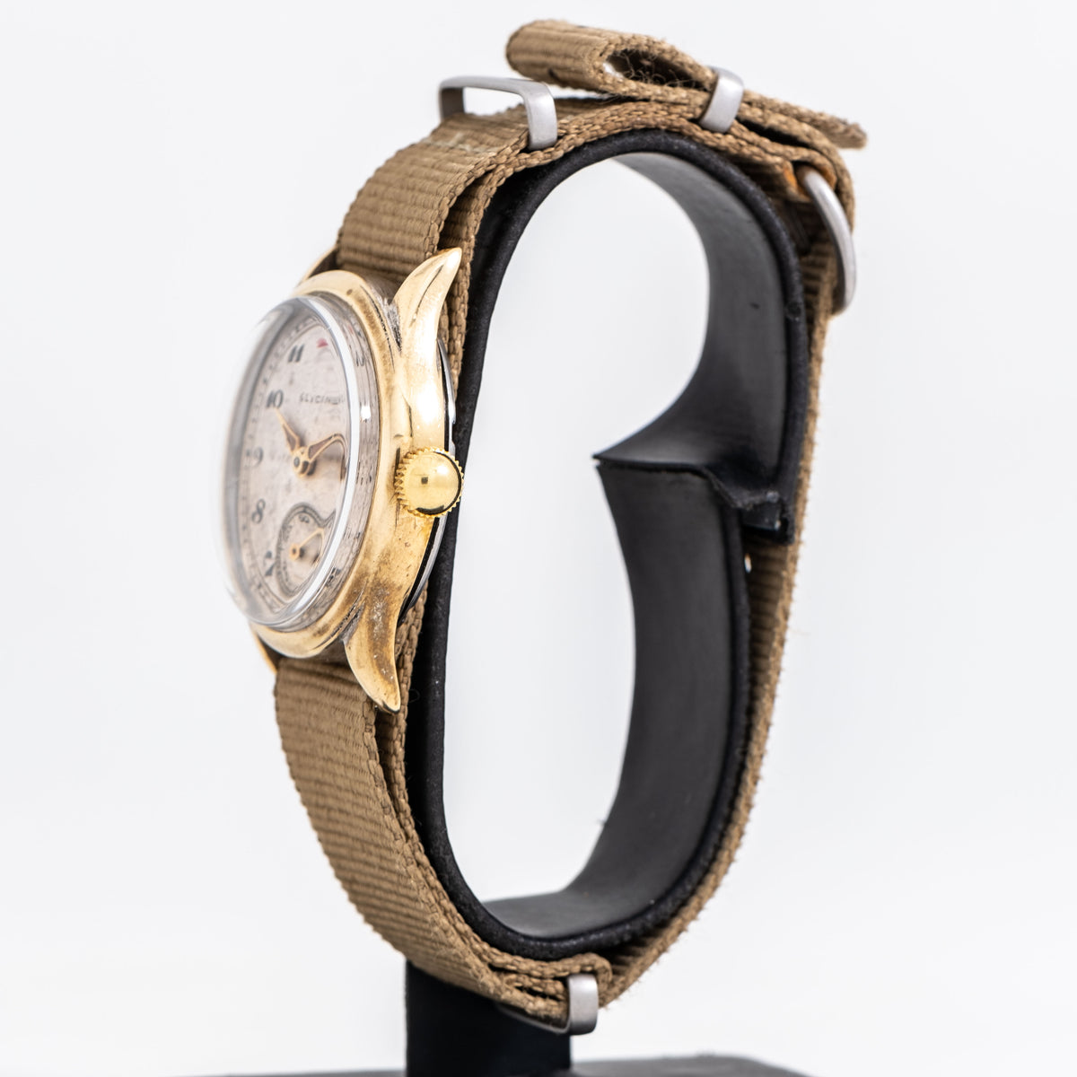 1940's Vintage Glycine Ref. D6710H Gold Plated Stainless Steel Watch ...