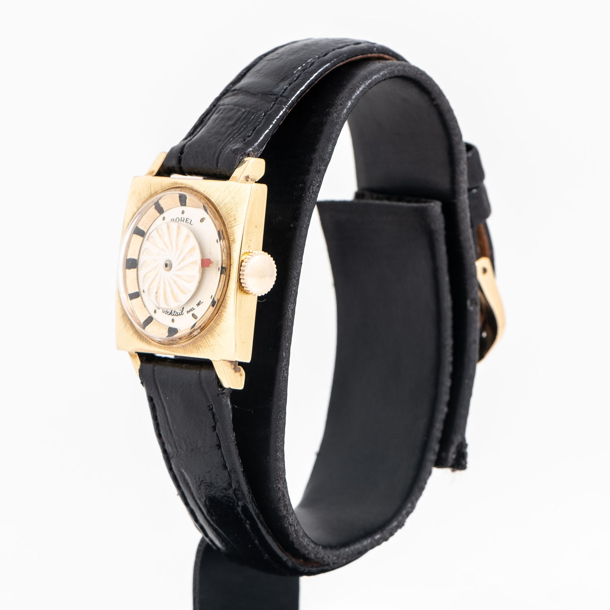 1990's Vintage Ladies Ernest Borel KALEIDOSCOPE Cocktail Watch in 14k ...