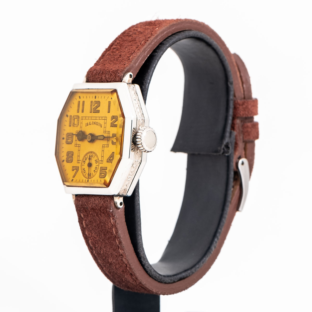 1929 Vintage Illinois "Tivoli" Nickel Watch (# 15255) – Second Time ...